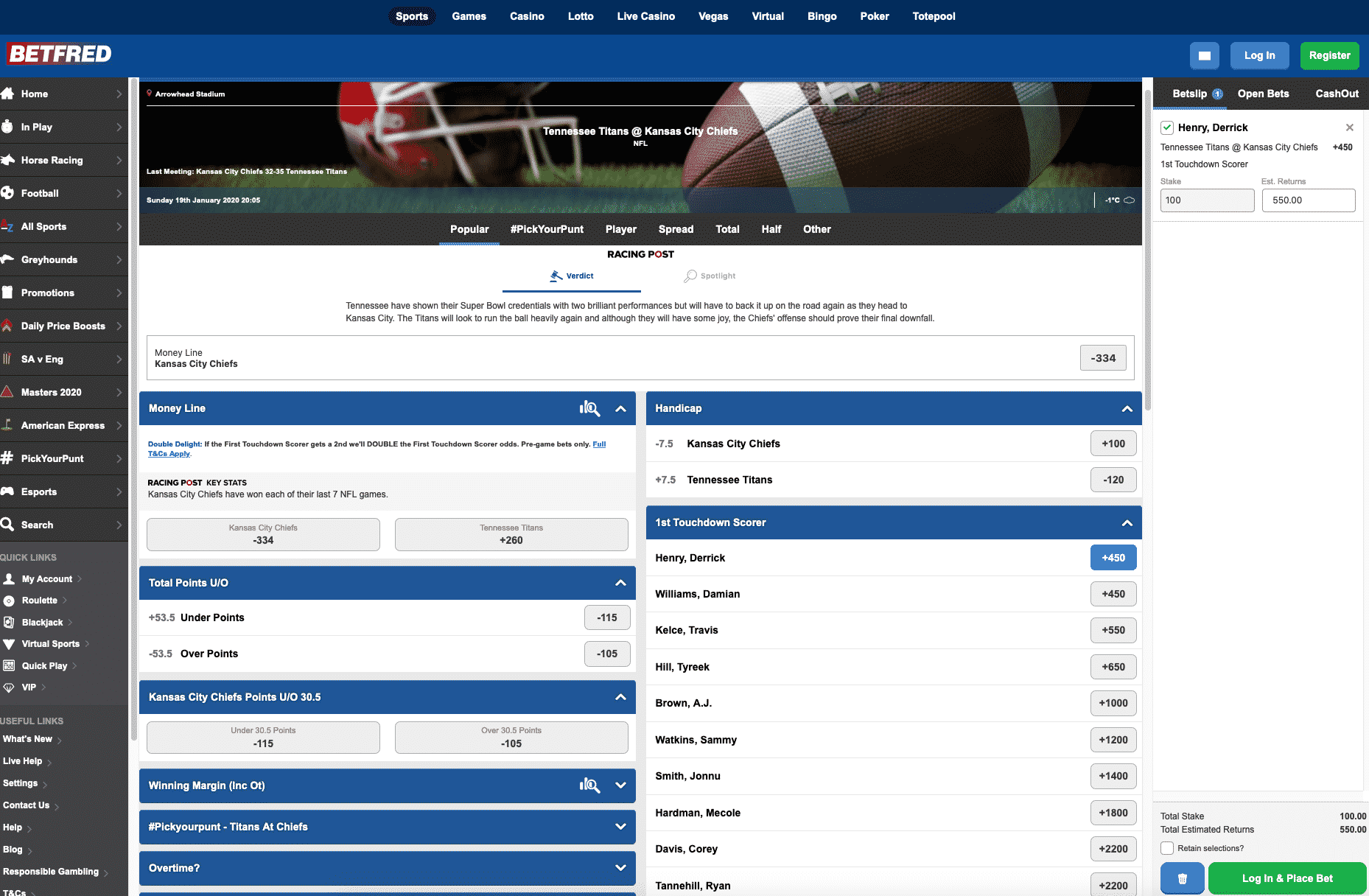 Betfred USA Review - First Look At Mobile Sports Betting With Betfred.com