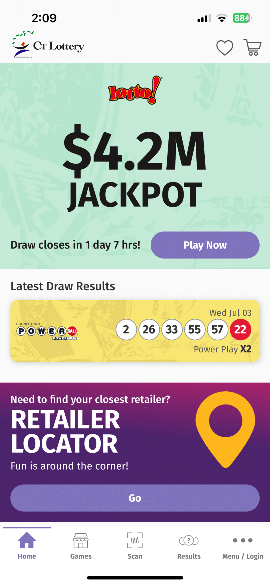 Connecticut Lottery - CT Lottery Games, Results, And Where To Play