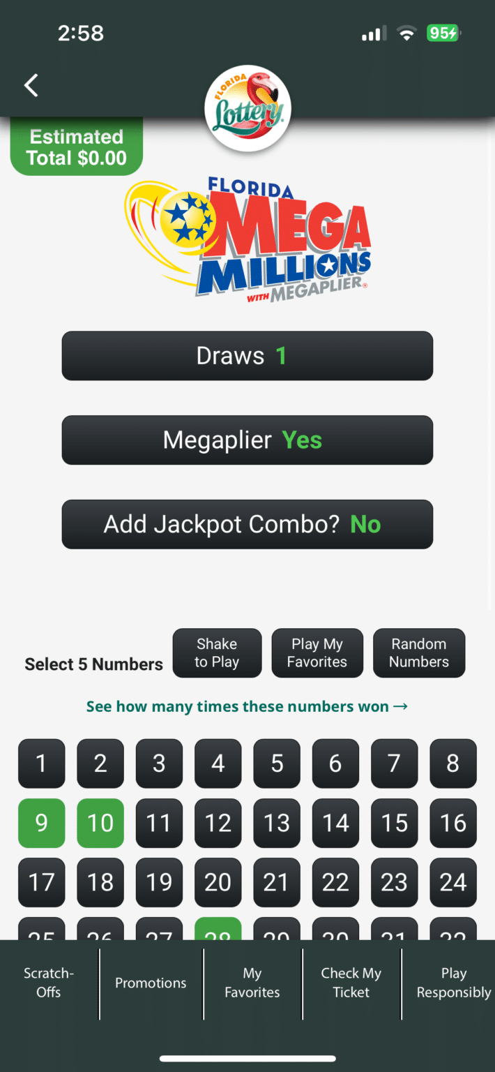 Florida Lottery Info: Games, Drawings, And Prizes