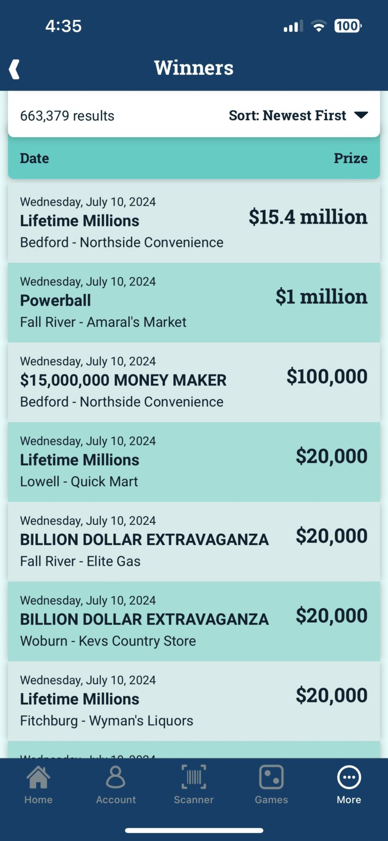 Massachusetts Lottery: MA State Lottery Games, Draws, Prizes
